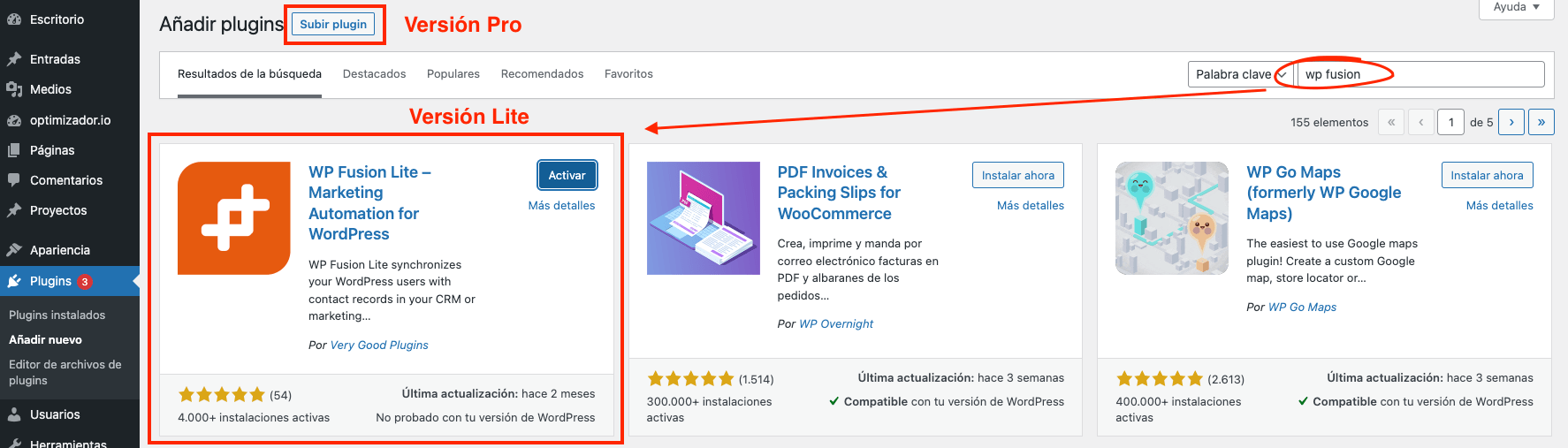 Instalar y configurar WP Fusion para conectarlo con Mautic - Guías Mautic Webempresa