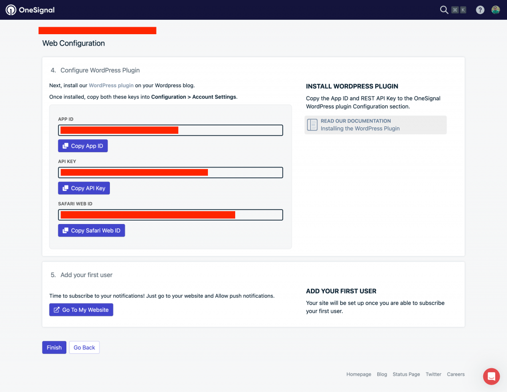 Conectar Mautic con OneSignal - Guías Mautic Webempresa