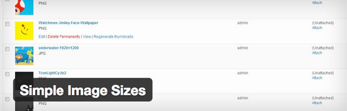 Imágenes en WordPress ¡gestionando los tamaños correctos!