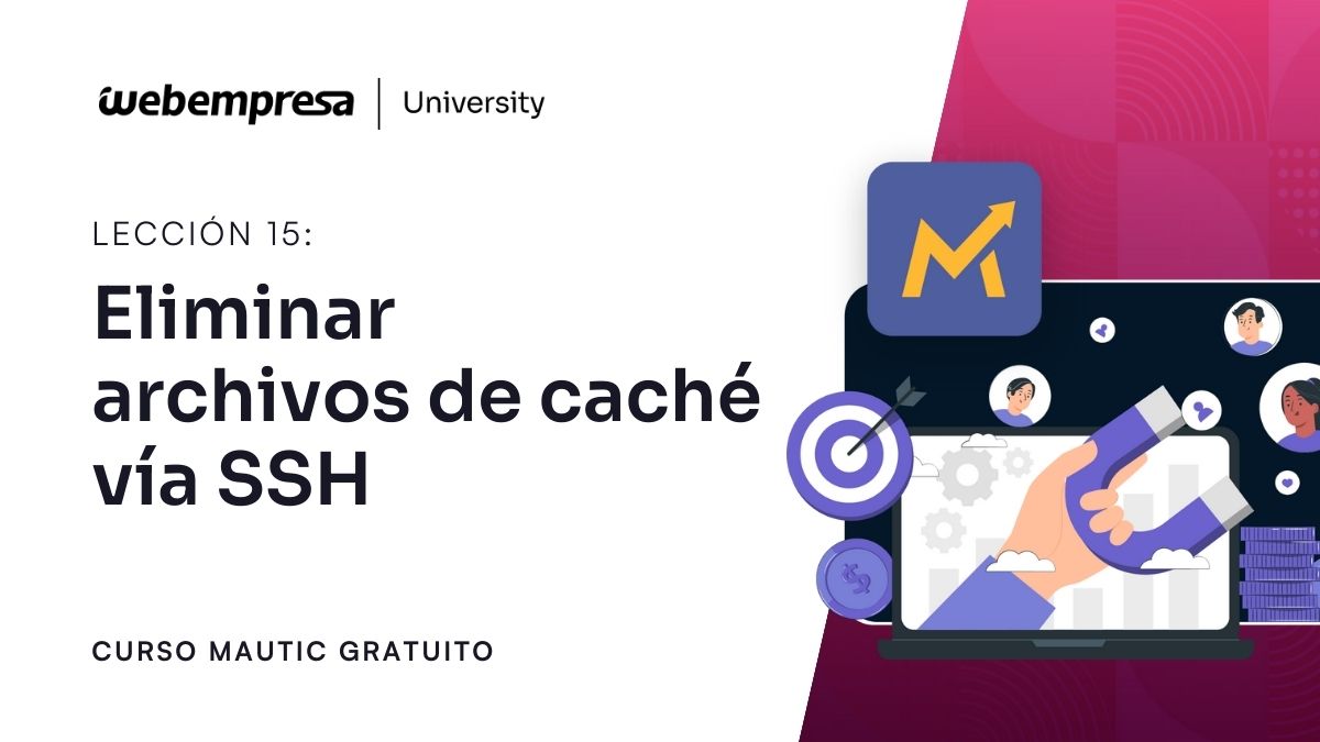 Eliminar archivos de caché vía SSH - Webempresa