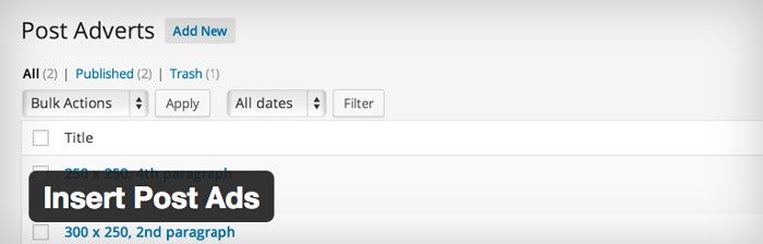 Publicidad en WordPress ¿cómo insertar banners en post?