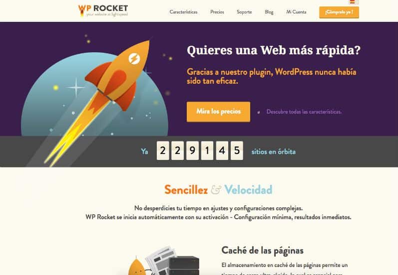 Cómo acelerar WordPress con el plugin WP Rocket