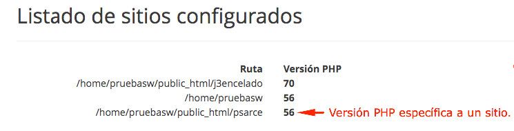 Versión de PHP en tu Hosting ¿cómo cambiarla rápidamente?