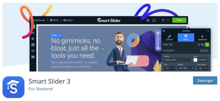 Mejores Plugins de Sliders WordPress Gratis - Webempresa