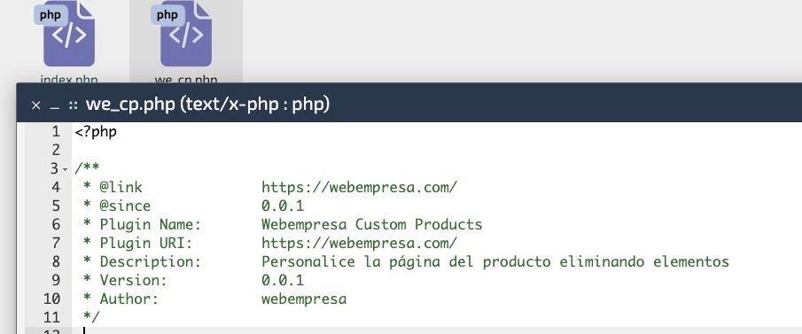 Cómo crear un plugin WordPress personalizado