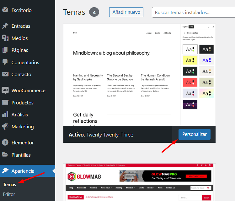 Cómo editar el Footer en WordPress - Webempresa